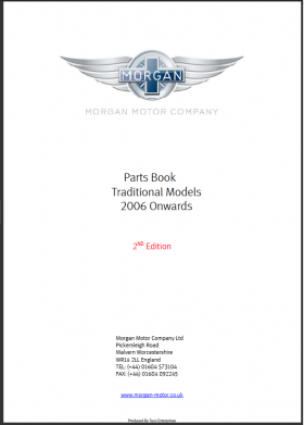 ILLUSTRATED PARTS LIST FOR CLASSIC MORGANS 2006 ONWARDS - VICMOG